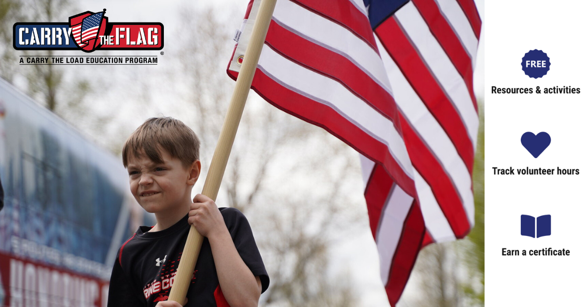 Carry The Flag - Inspiring Patriotism in Our Nation’s Youth